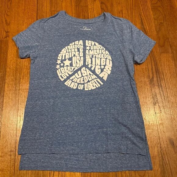 state of mine | Tops | Stateof Minegraphic Print Patriotic Tee Highlow ...